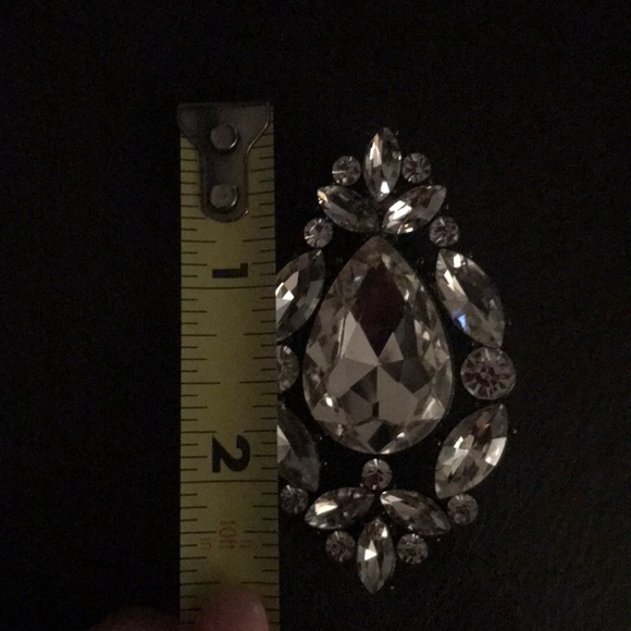 Zara | Jewelry | Diamond Brooch Pin | Poshmark